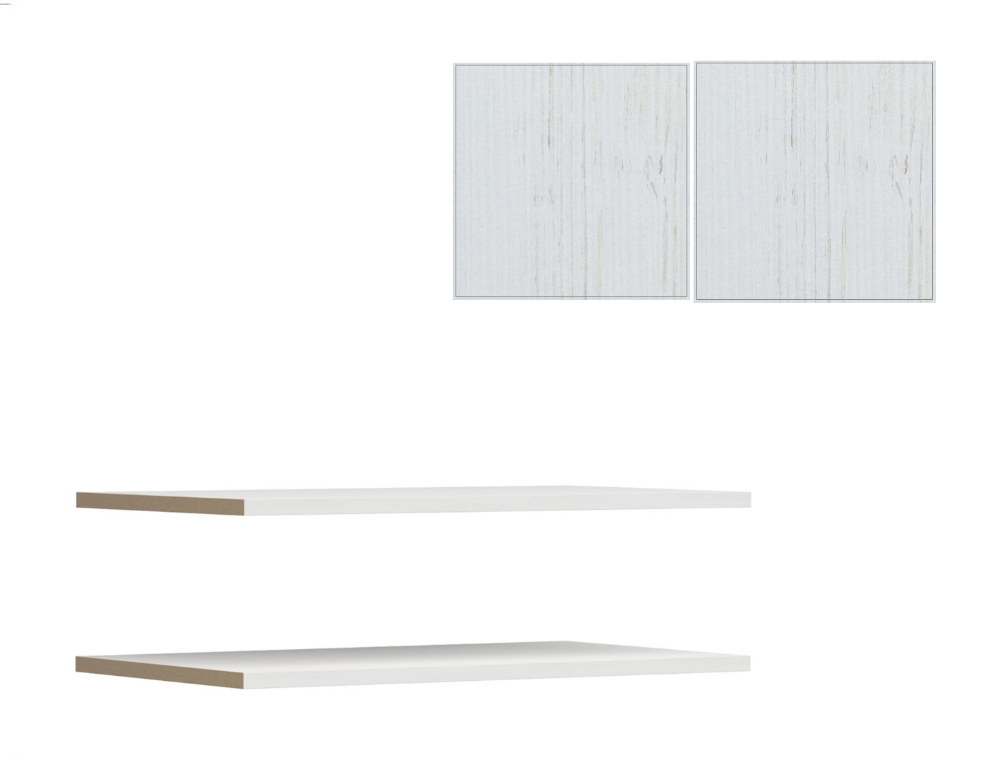 Raft dulap POL/98 (set 2 buc.) Loksa (pin Andersen alb) - Black Red White